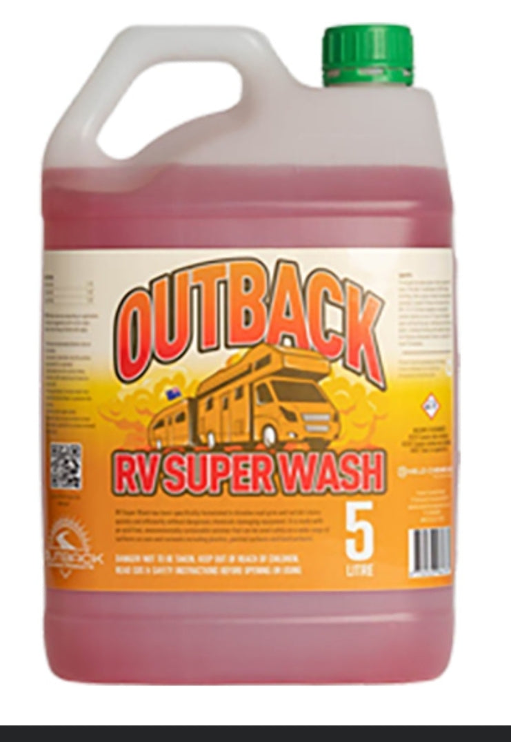 Outback Red Stain Wash 5L – PHC 4x4 CAR ACCESSORIES